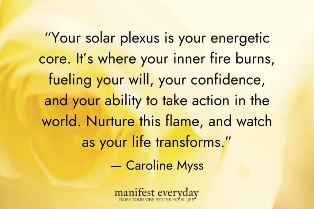 Solar Plexus Chakra Meaning: 15 Powerful Affirmations to Ignite Your ...