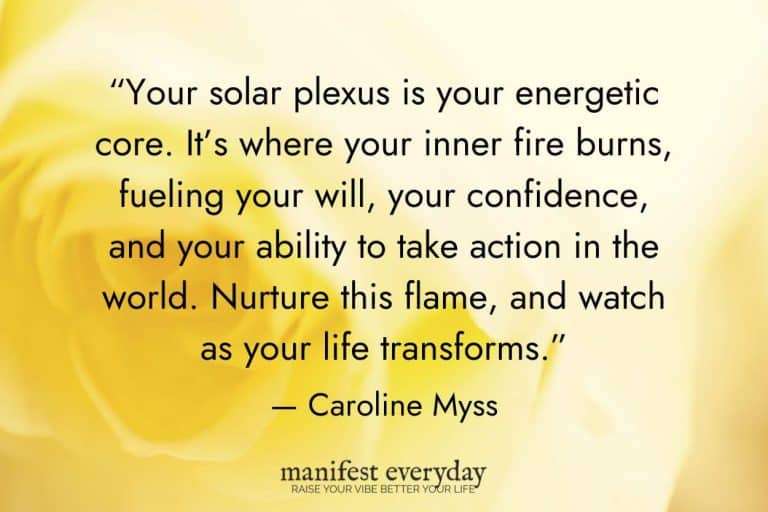 Solar Plexus Chakra Meaning: 15 Powerful Affirmations to Ignite Your ...