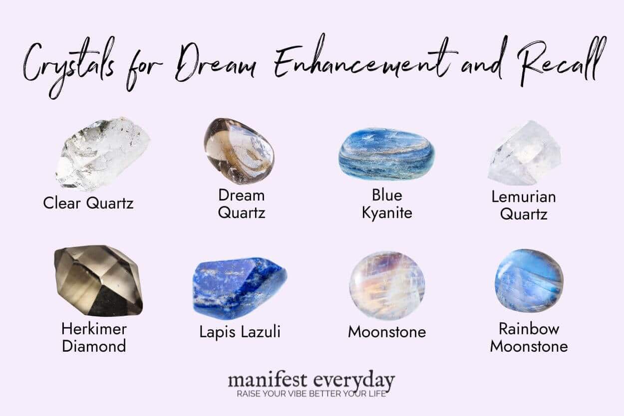 Best Stones and Crystals for Dreams and Good Sleep