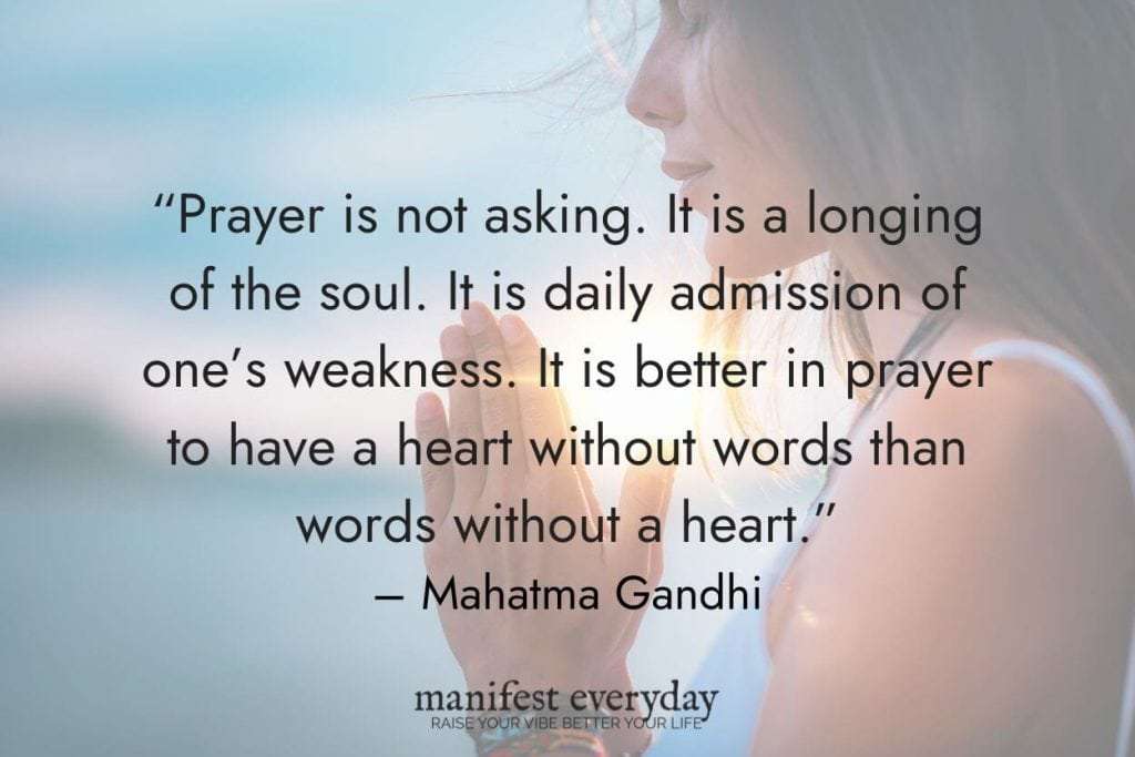 Universe Manifestation Prayer: 60 Powerful Examples to Use