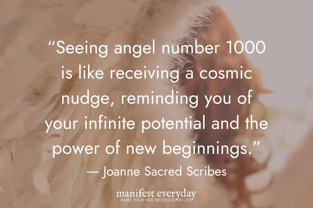 1000 Angel Number Meaning: Spiritual Awakening