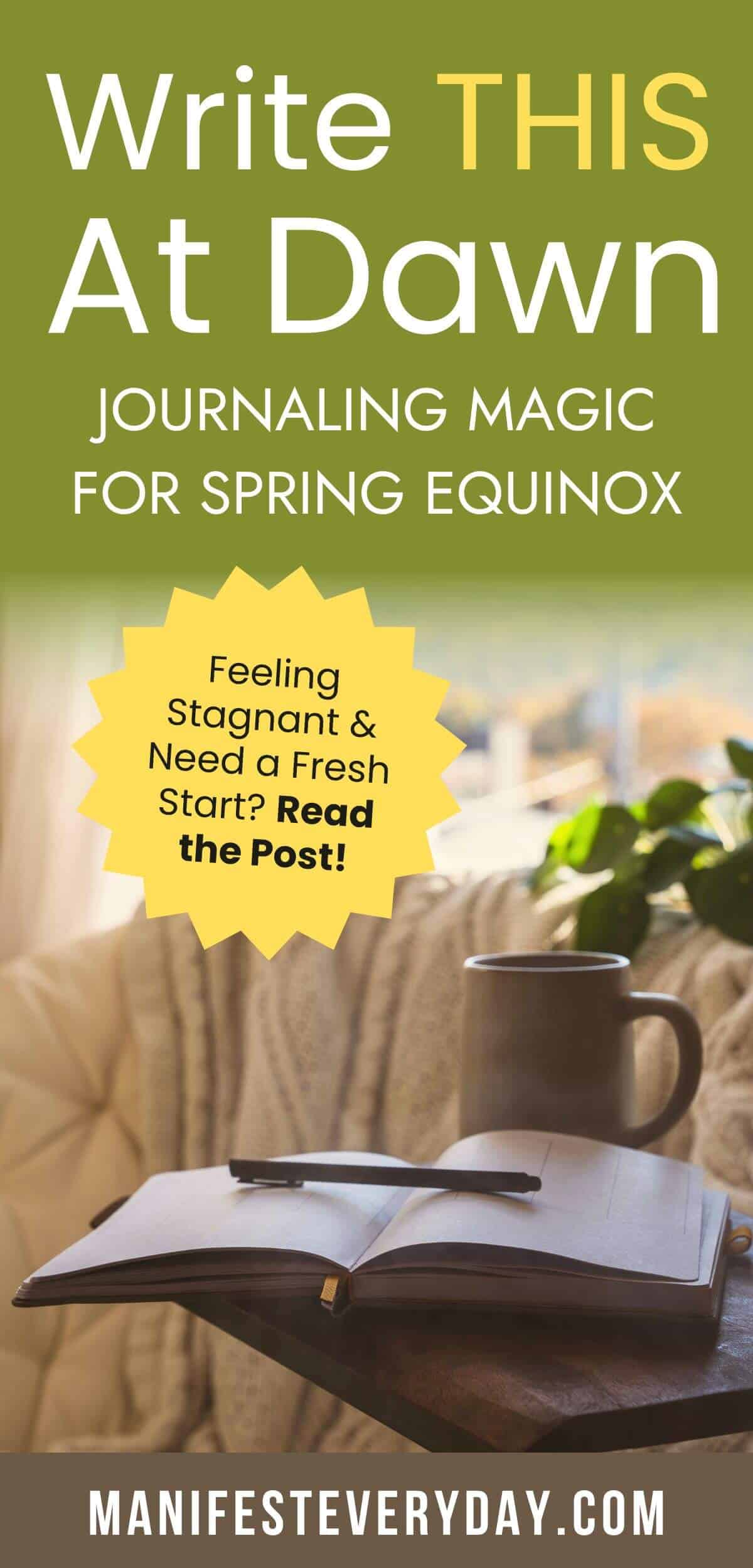 30 Spring Equinox Journal Prompts for Deep Transformation