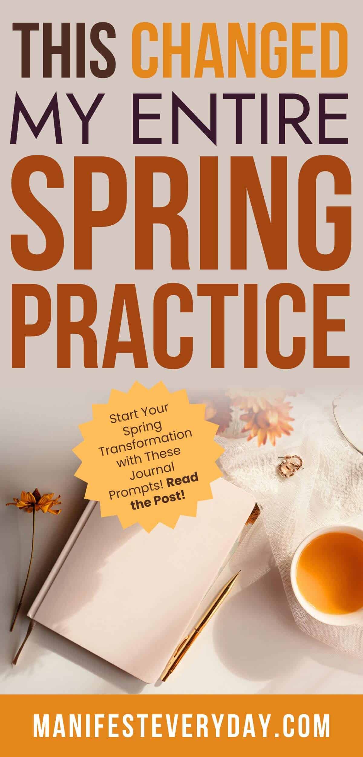 30 Spring Equinox Journal Prompts for Deep Transformation