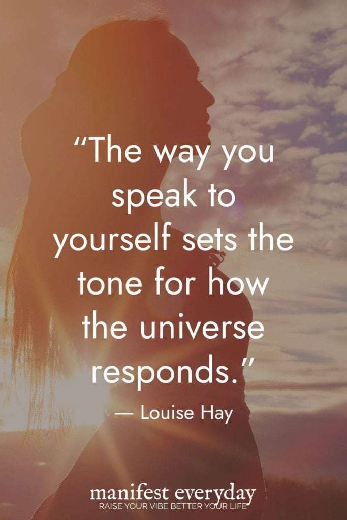 How to Speak to Yourself to Manifest + Journal Prompts