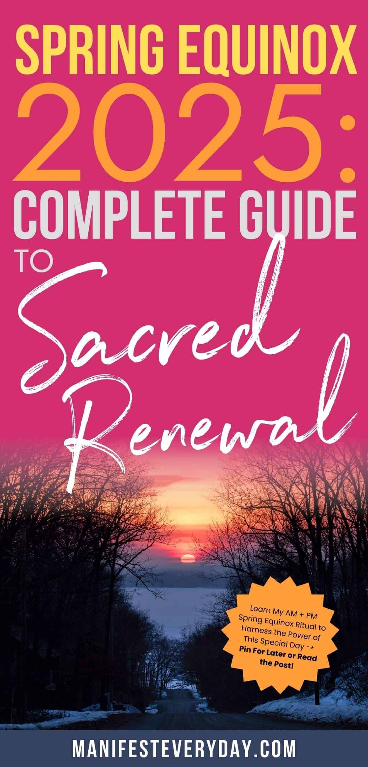 Spring Equinox 2025: A Complete Guide