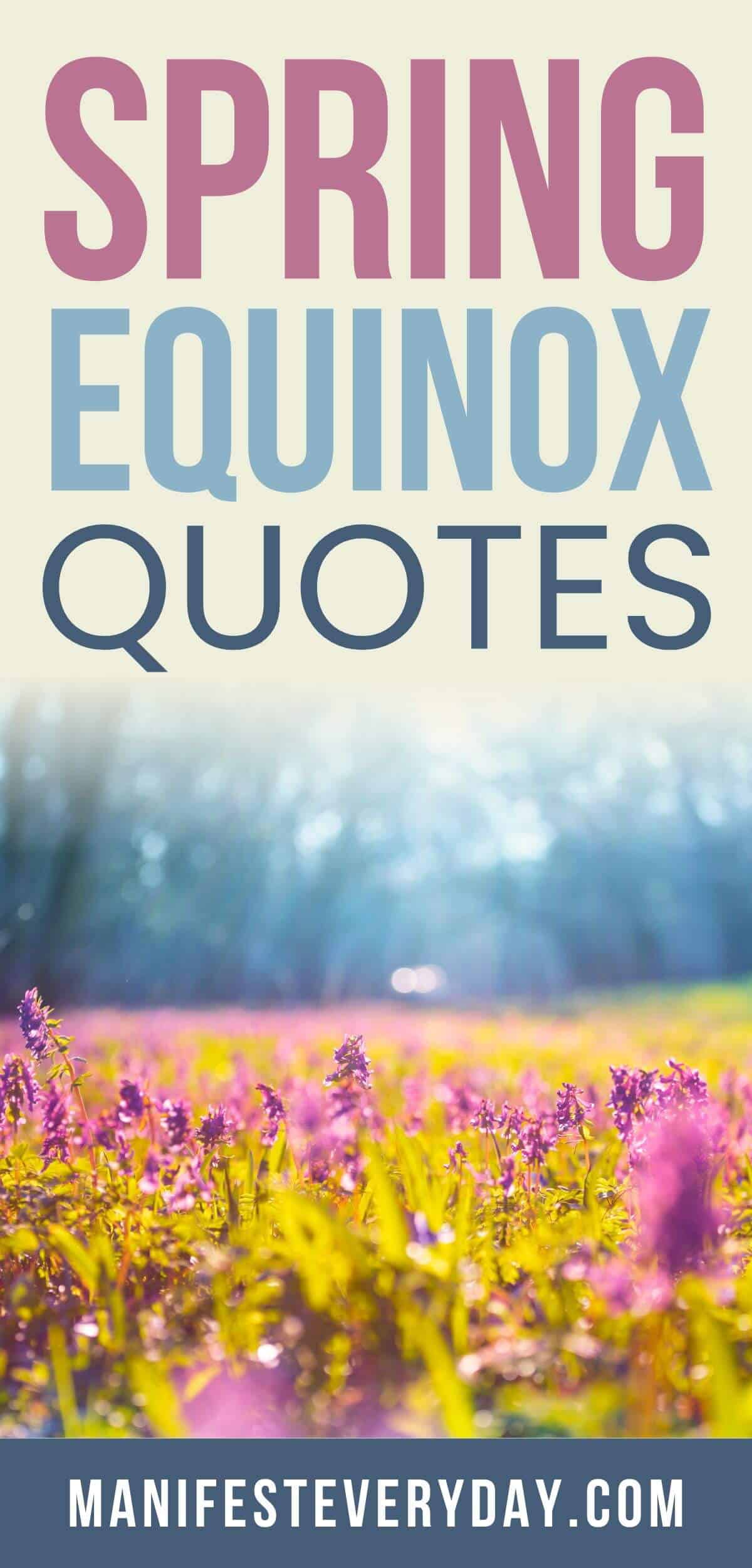 Spring Equinox Quotes: Finding Nature’s Perfect Balance