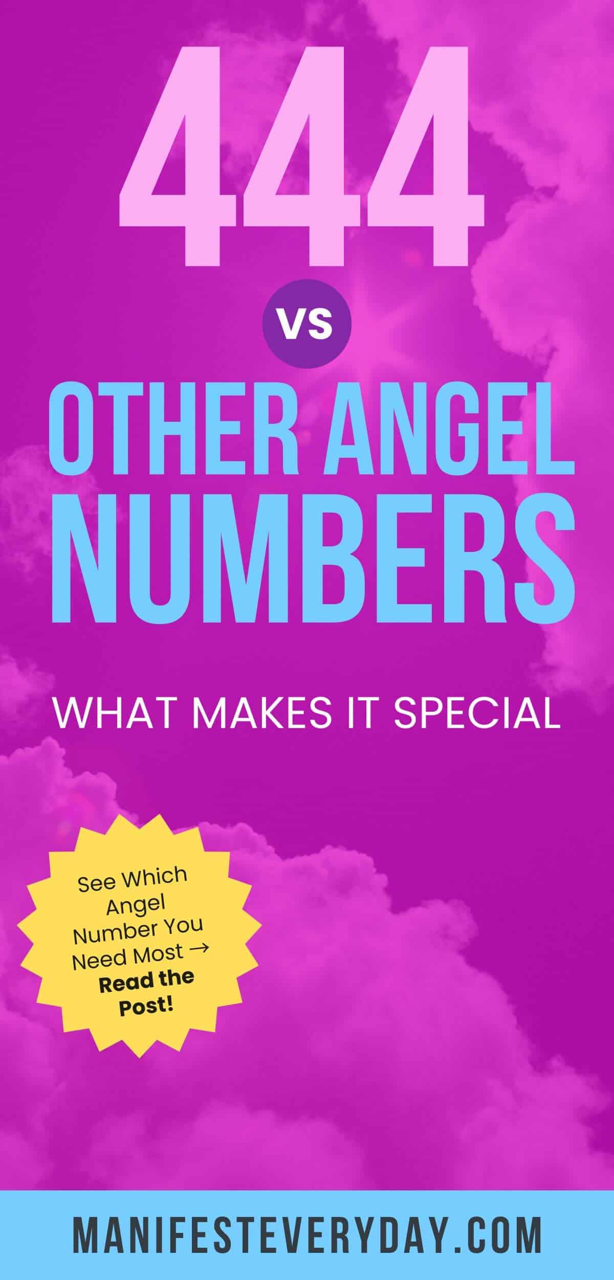 The Meaning of 444 Angel Numbers