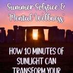 Summer Solstice for Personal Growth and Renewal