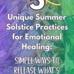 Summer Solstice for Personal Growth and Renewal