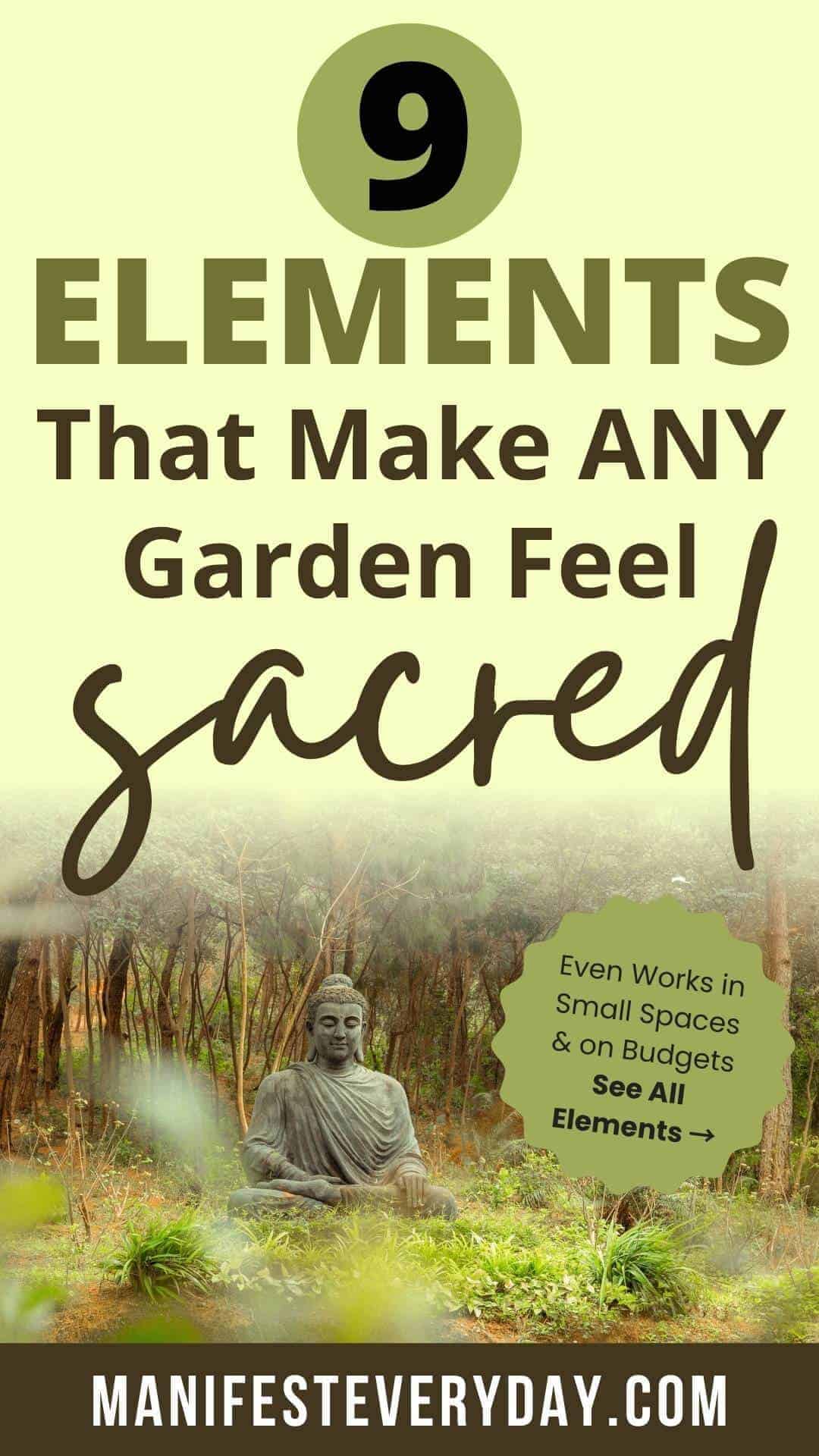 9 Essential Elements for Creating Your Own Spirtual Garden